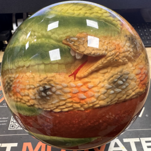 2nd Hand / Pre-Owned: Ebonite Optyx Snake Ball 14lb